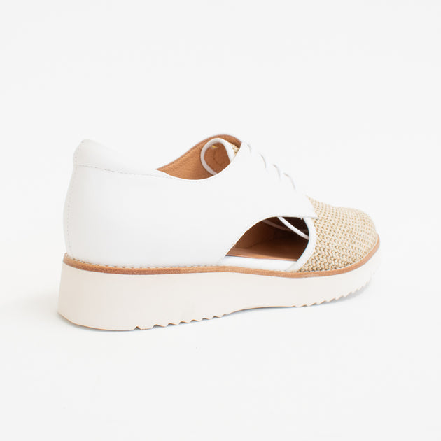 Gelato Adlib White Nat Shoes | Womens Big EU Sizes 42 43 44 45 46 ...