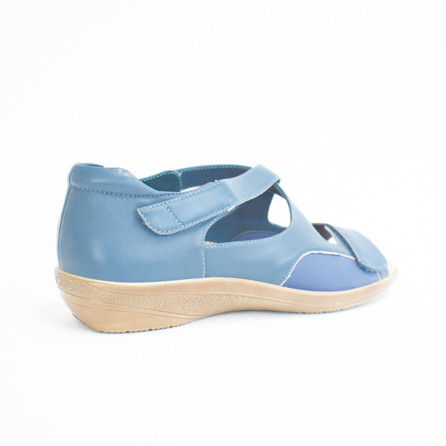 Pure Comfort Anabel Jeans Sandals | Womens Big EU Sizes 42 43 44 45 46 ...