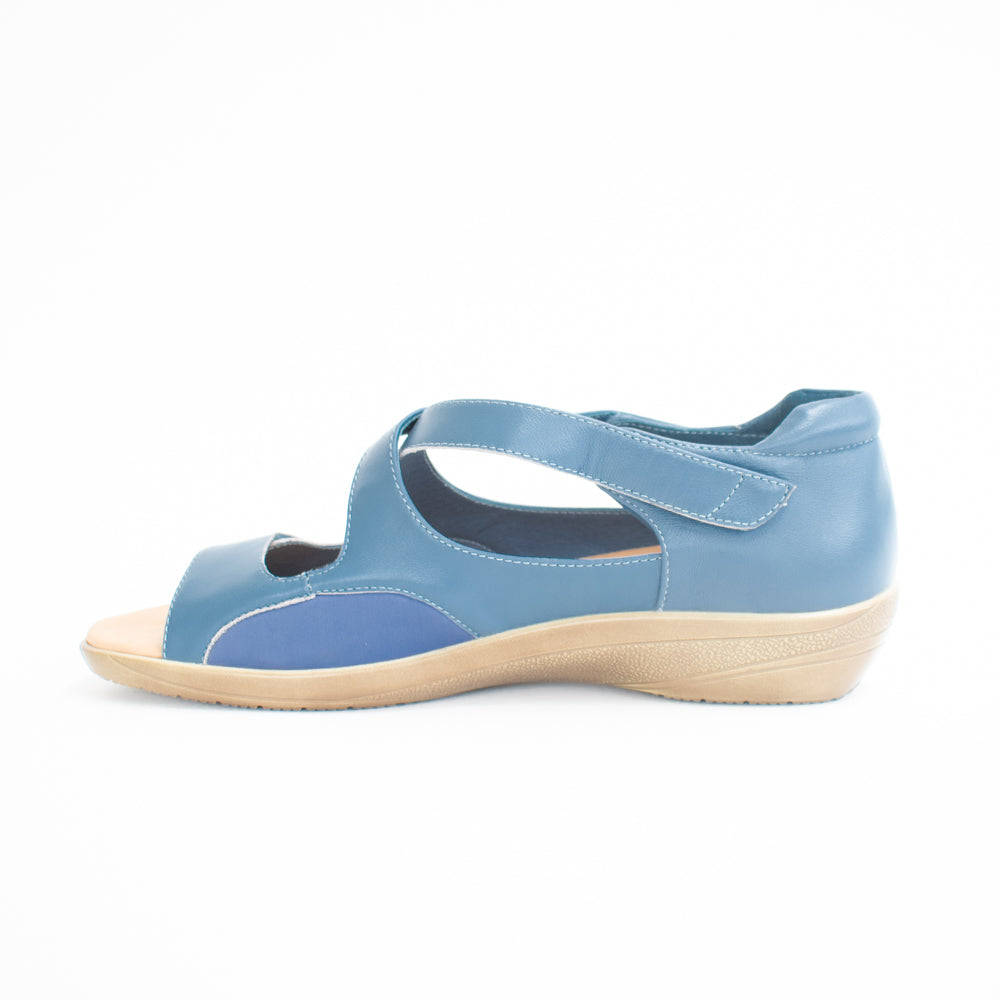 Pure Comfort Anabel Jeans Sandals | Womens Big EU Sizes 42 43 44 45 46 ...