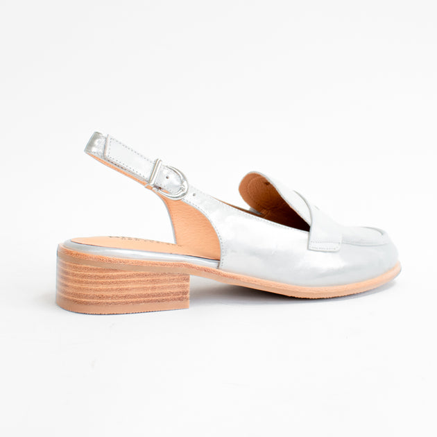 Bresley Anya Silver Crush Shoes | Womens Big EU Sizes 42 43 44 45 46 ...