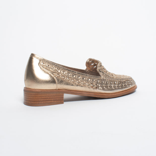 Bresley Atara Gold Shoes | Womens Big EU Sizes 42 43 44 45 46 – Willow ...