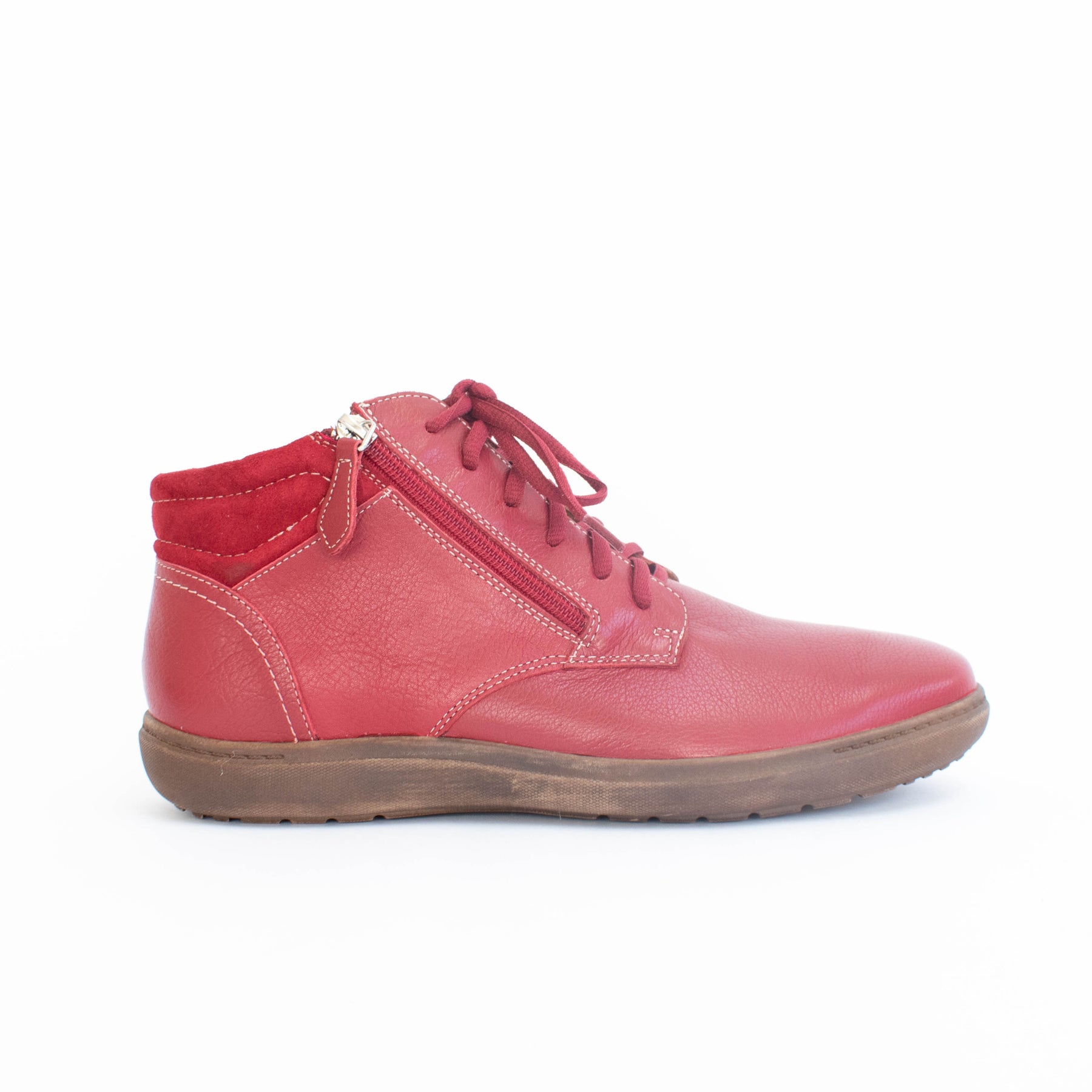 CBD Clarry Wine Red Tumble Boots | Womens Big EU Sizes 42 43 44 45 46 ...
