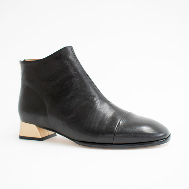 Bresley Demon Black Ankle Boots | Womens Big EU Sizes 42 43 44 45 ...