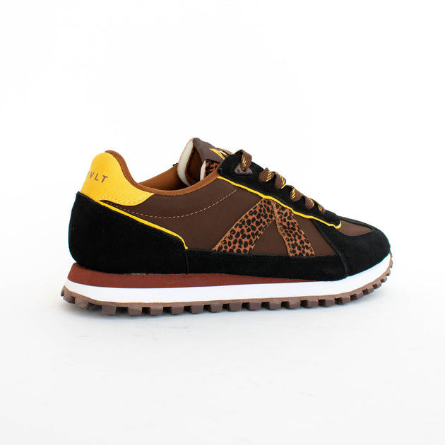 ASFVLT Gate Black Brown Safari Shoes | Womens Big EU Sizes 42 43 44 45 ...