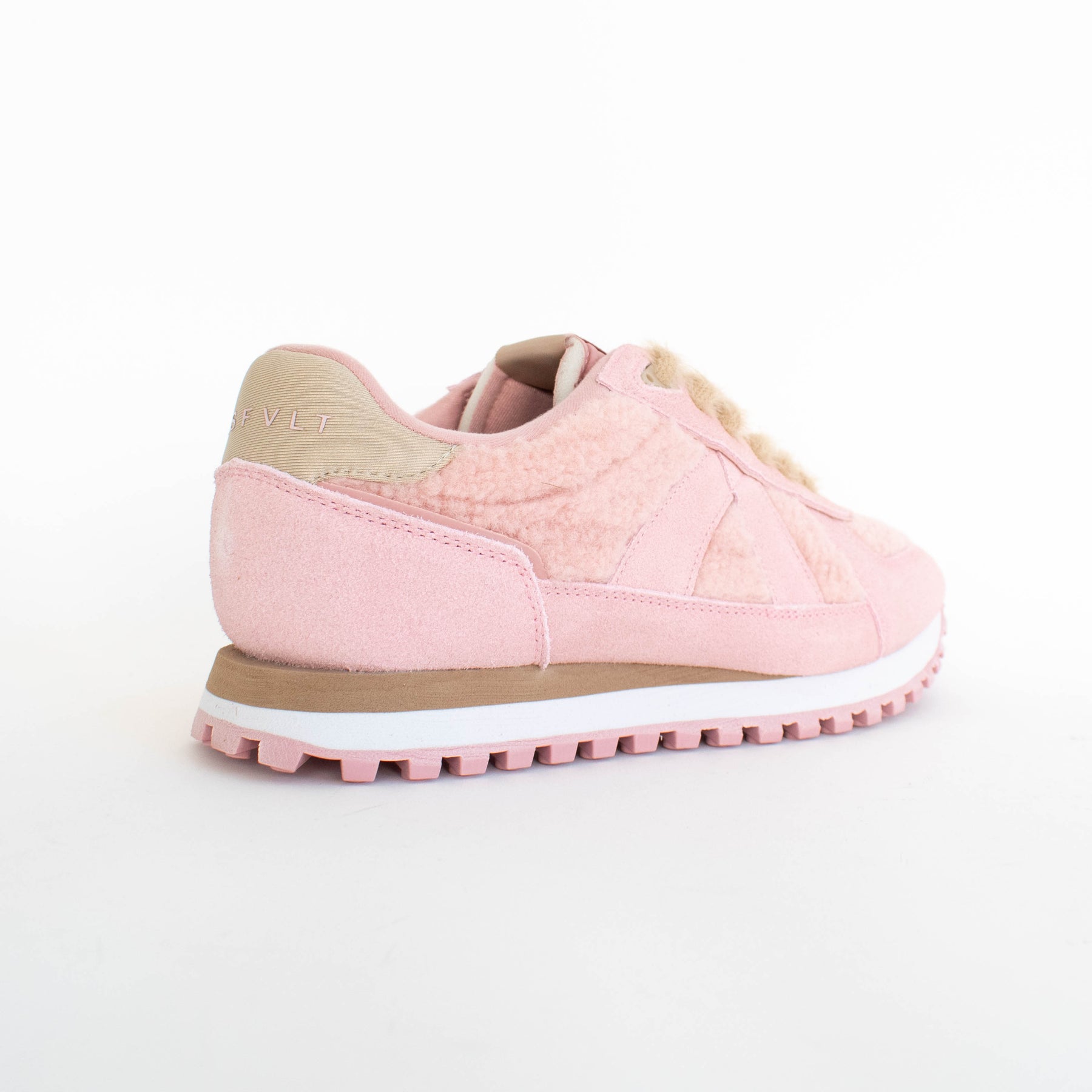 ASFVLT Gate Pink Sneakers | Womens Big EU Sizes 42 43 44 45 – Willow Shoes