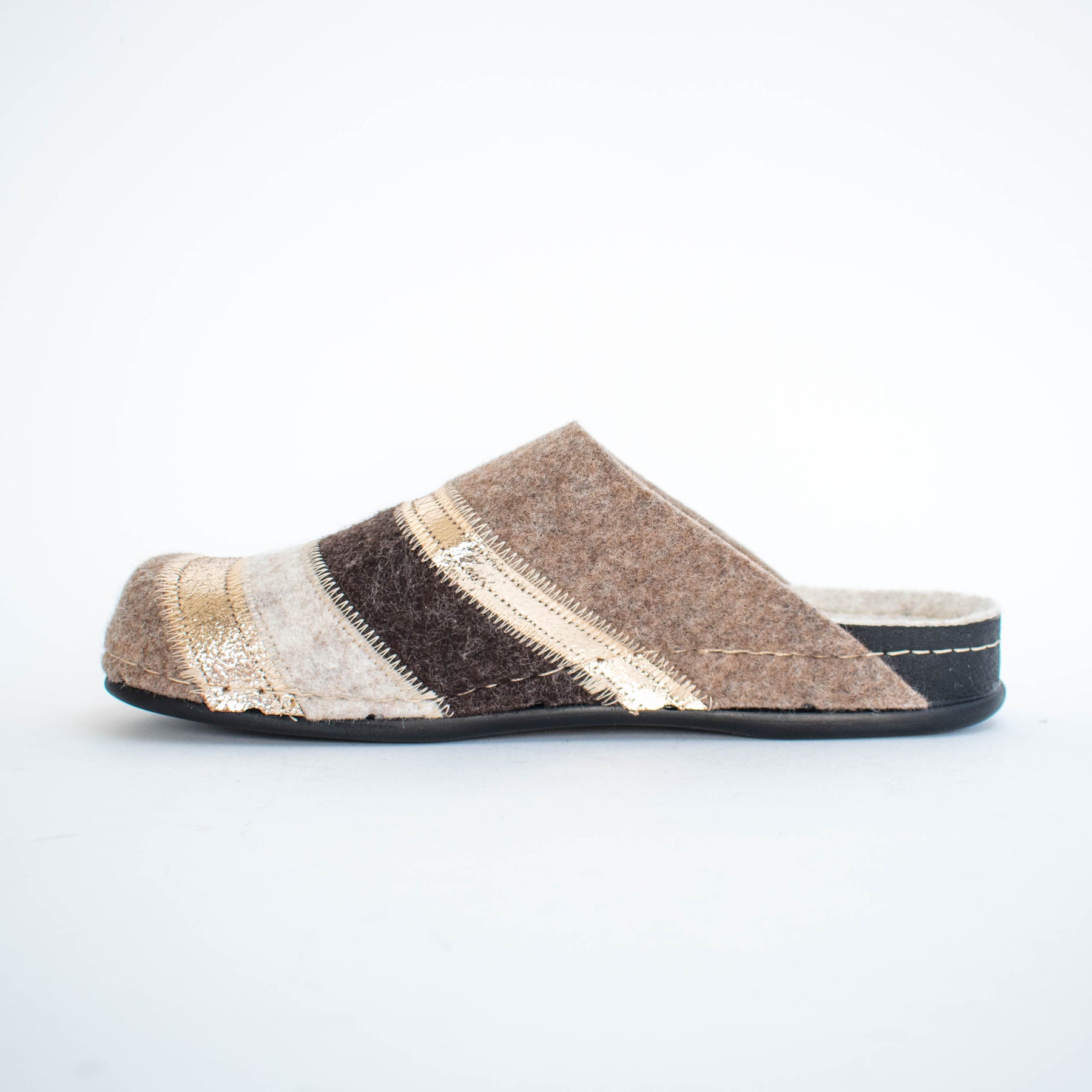 Dr Feet Hannah Camel Metal Slippers | Womens Long EU Sizes 42 43 44 45 ...