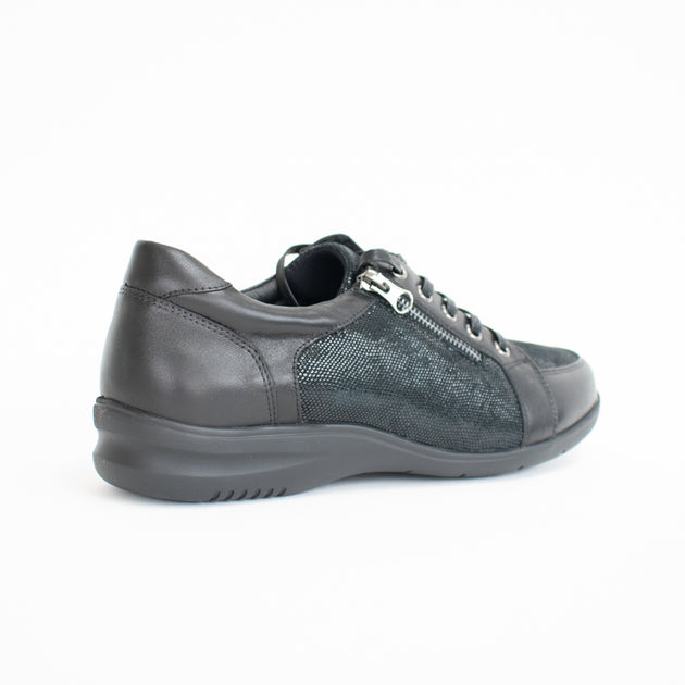 Klouds Jaslyn Black Stretch Shoes | Womens Long EU Sizes 42 43 44 ...
