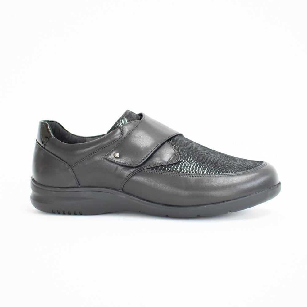 Klouds Jordyn Black Stretch Shoes | Womens Long EU Sizes 42 43 44 ...