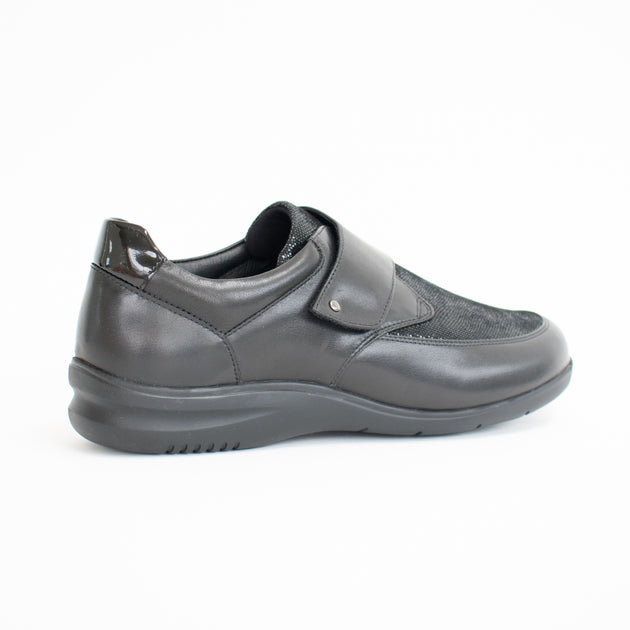 Klouds Jordyn Black Stretch Shoes | Womens Long EU Sizes 42 43 44 ...