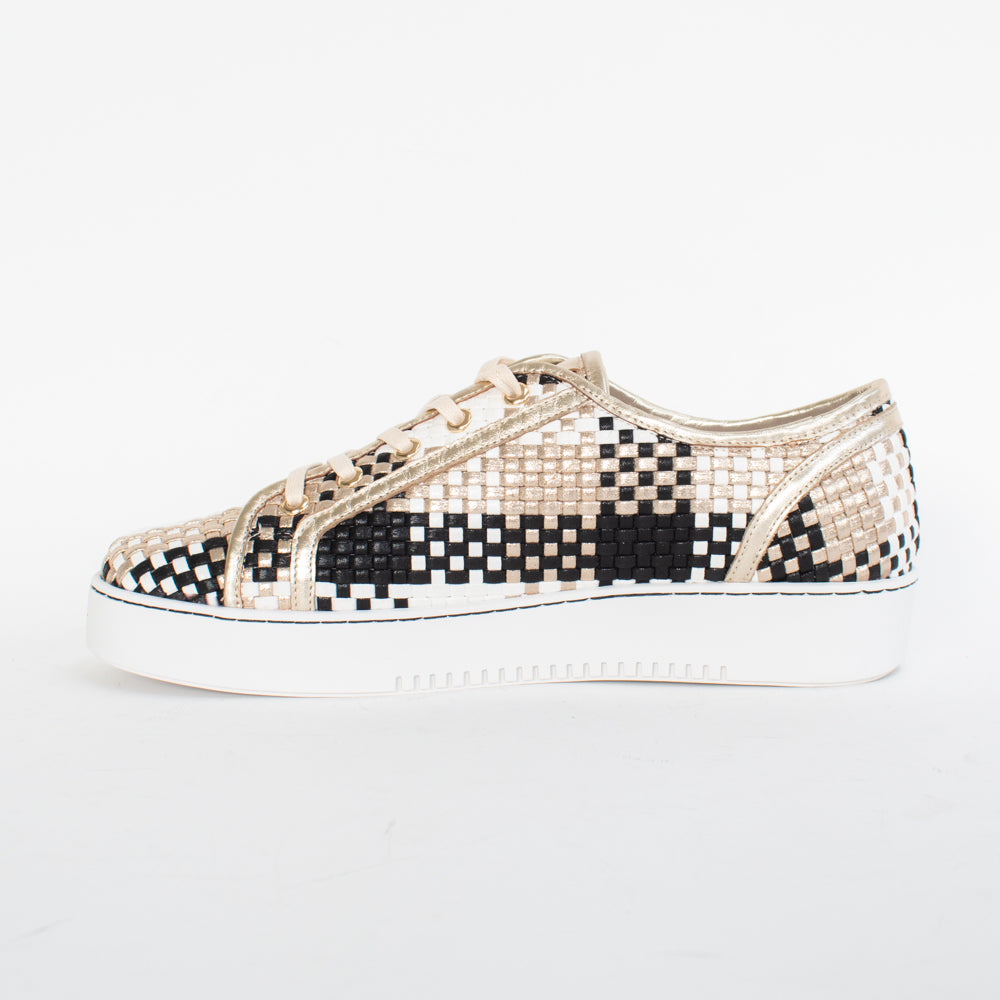 Minx Kellie Multi Metallic Sneakers | Women Big EU Size 42 43 44 45 46 ...