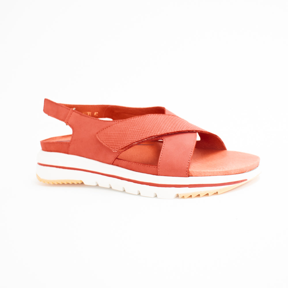 Pure Comfort Minty Coral Sandals | Womens Big EU Sizes 42 43 44 45 46 ...