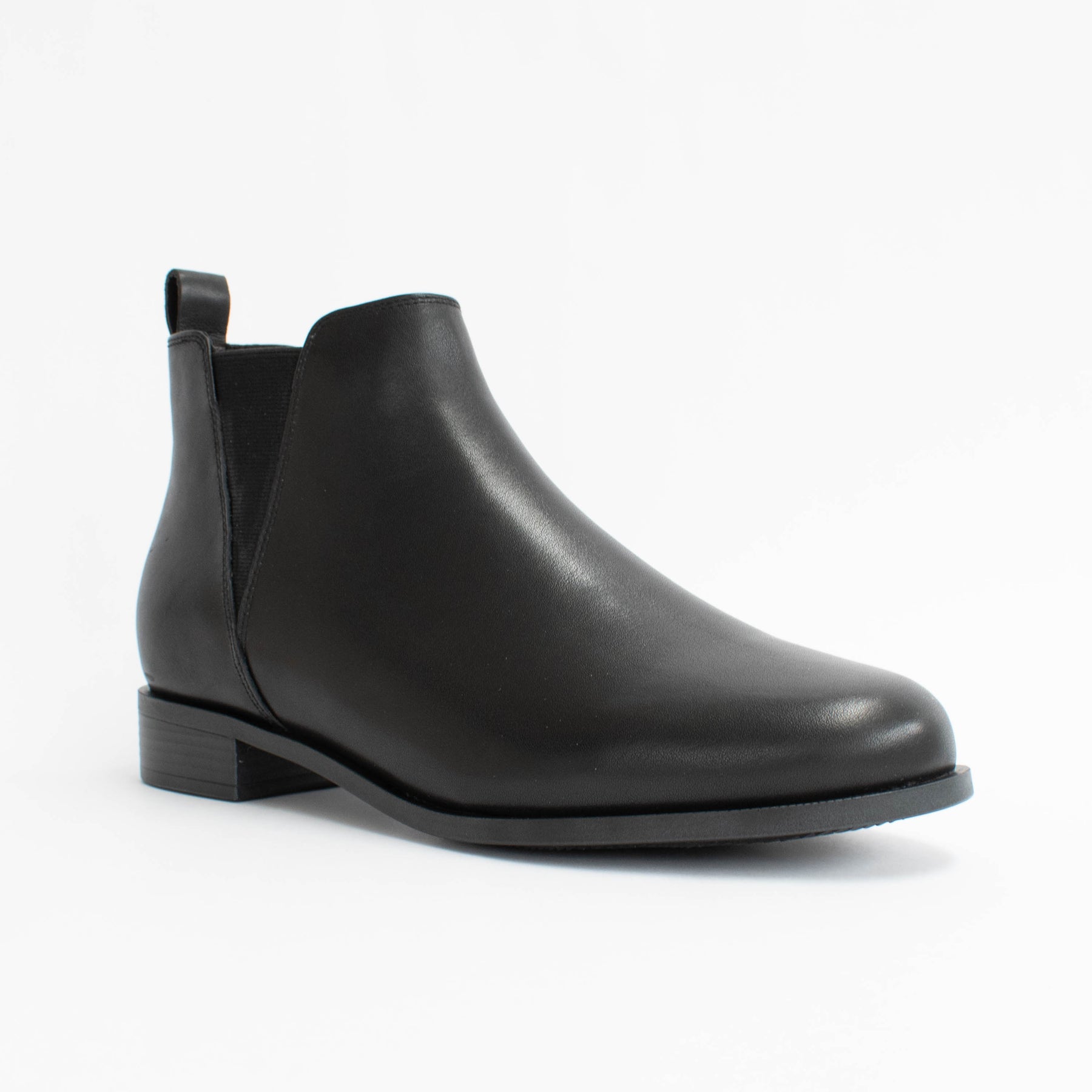 Hush Puppies Nutmeg Black Ankle Boots | Women Big NZ Sizes 10 11 12 13 ...