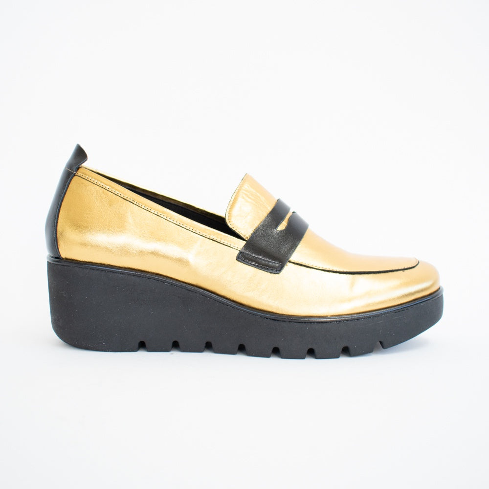 Bresley Proxy Dark Gold Shoes | Womens Big EU Sizes 42 43 44 45 ...