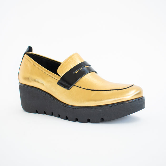 Bresley Proxy Dark Gold Shoes | Womens Big EU Sizes 42 43 44 45 ...