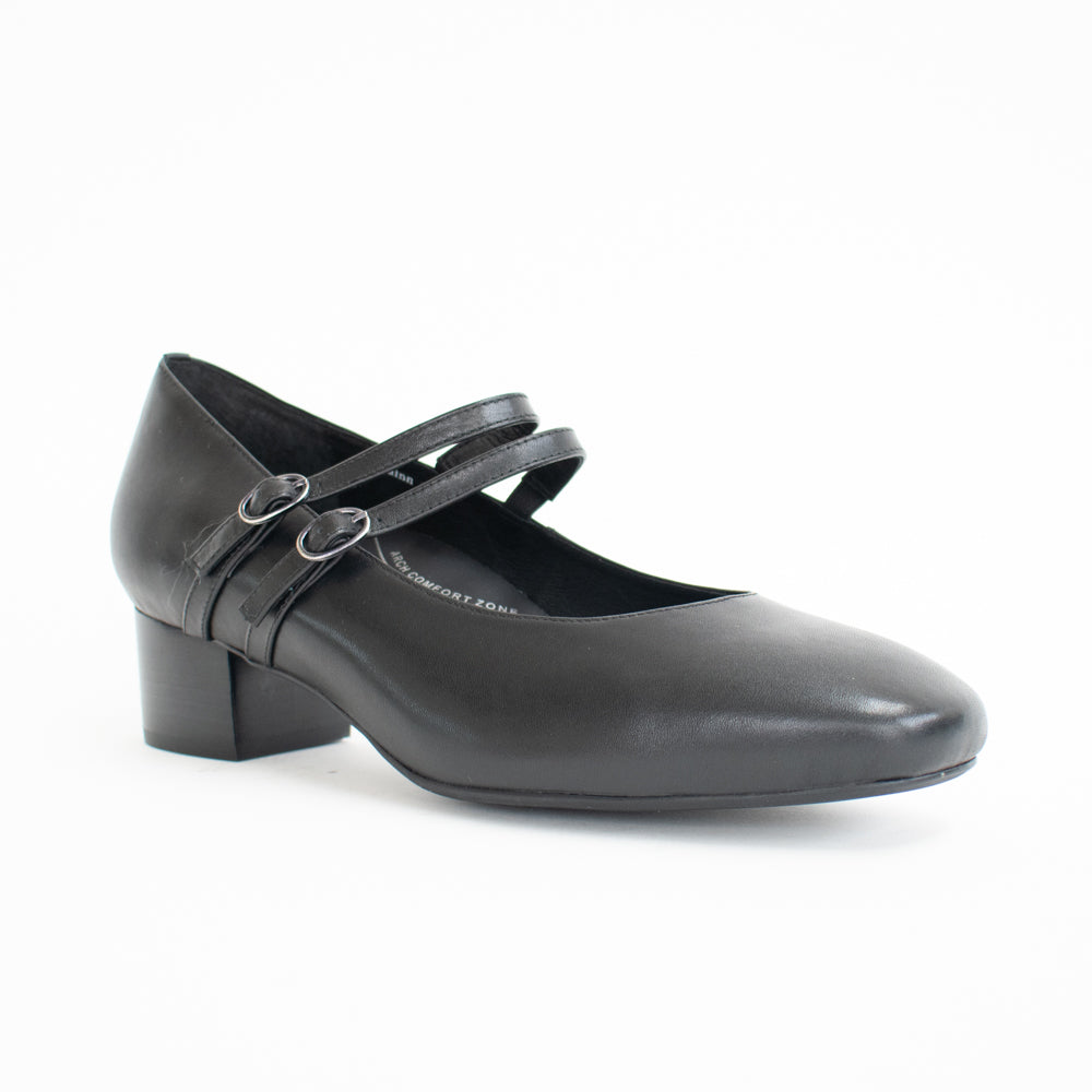 Klouds Quinn Black Shoes | Womens Big EU Sizes 42 43 44 – Willow Shoes