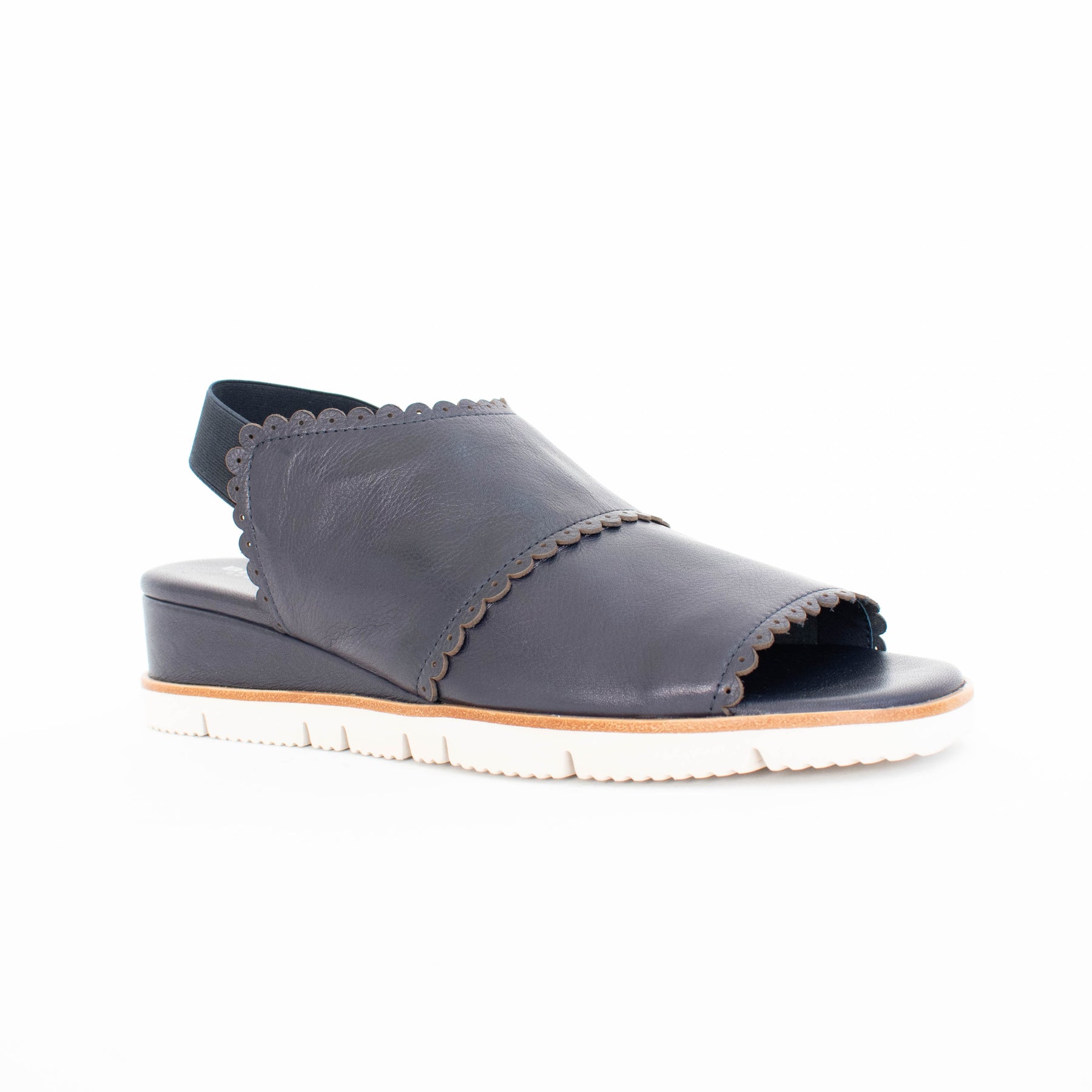 Bresley Snooze Navy Sandals | Womens Big EU Sizes 42 43 44 45 46 ...