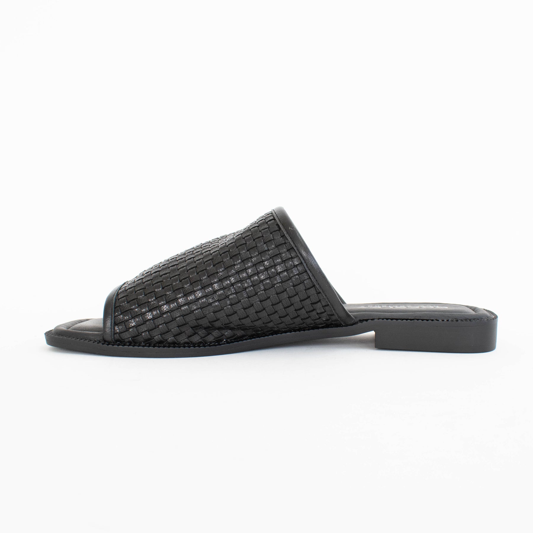Bresley Sooty Black Weave Sandals | Womens Big EU Sizes 42 43 44 45 46 ...