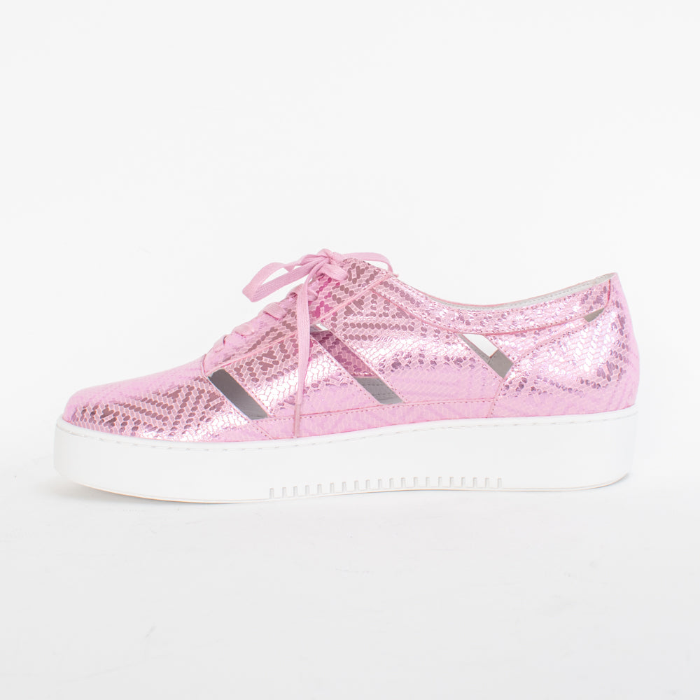Minx Whisper Pink Metallic Sneakers | Women Big EU Size 42 43 44 45 46 ...
